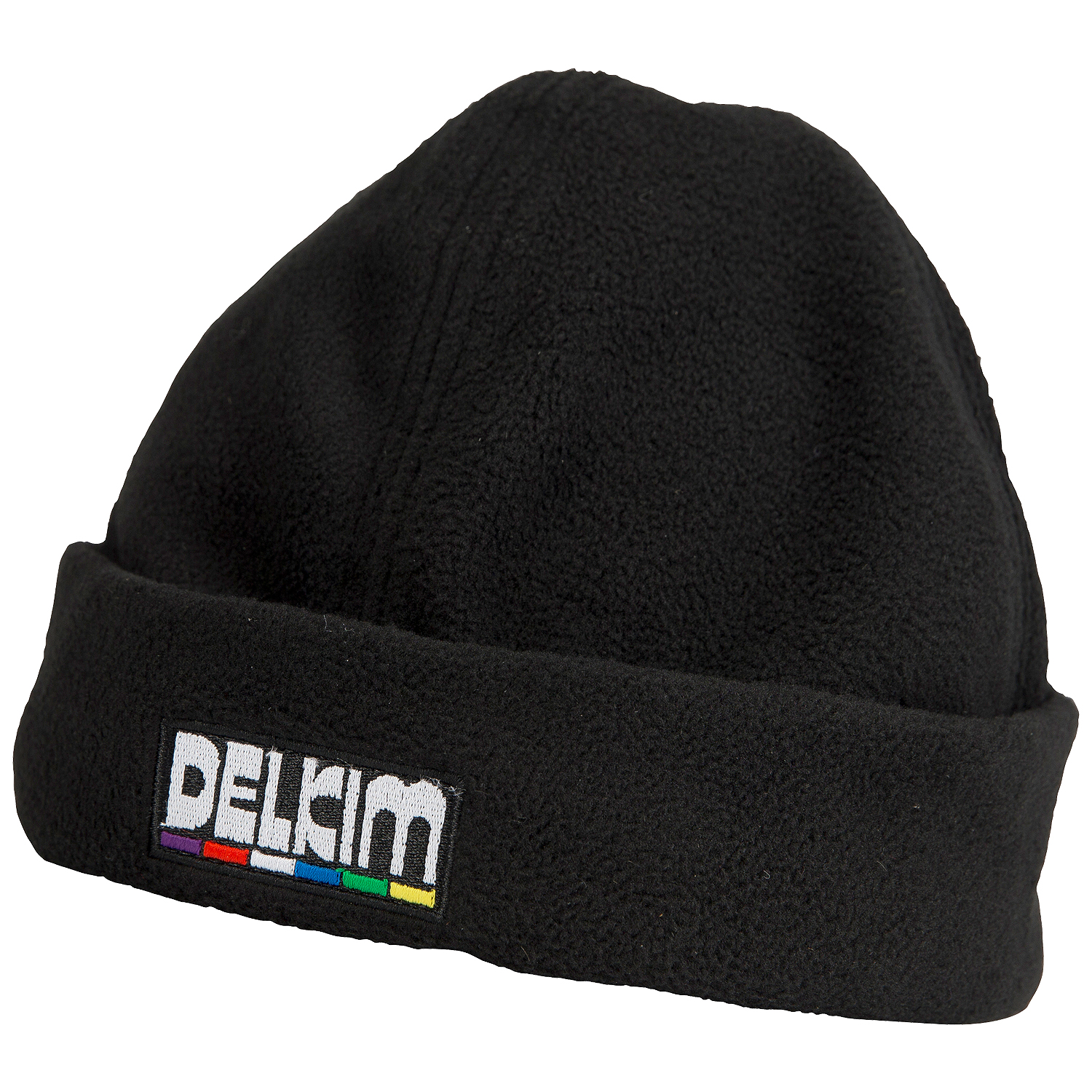 Delkim Logo Black Fleece Hat