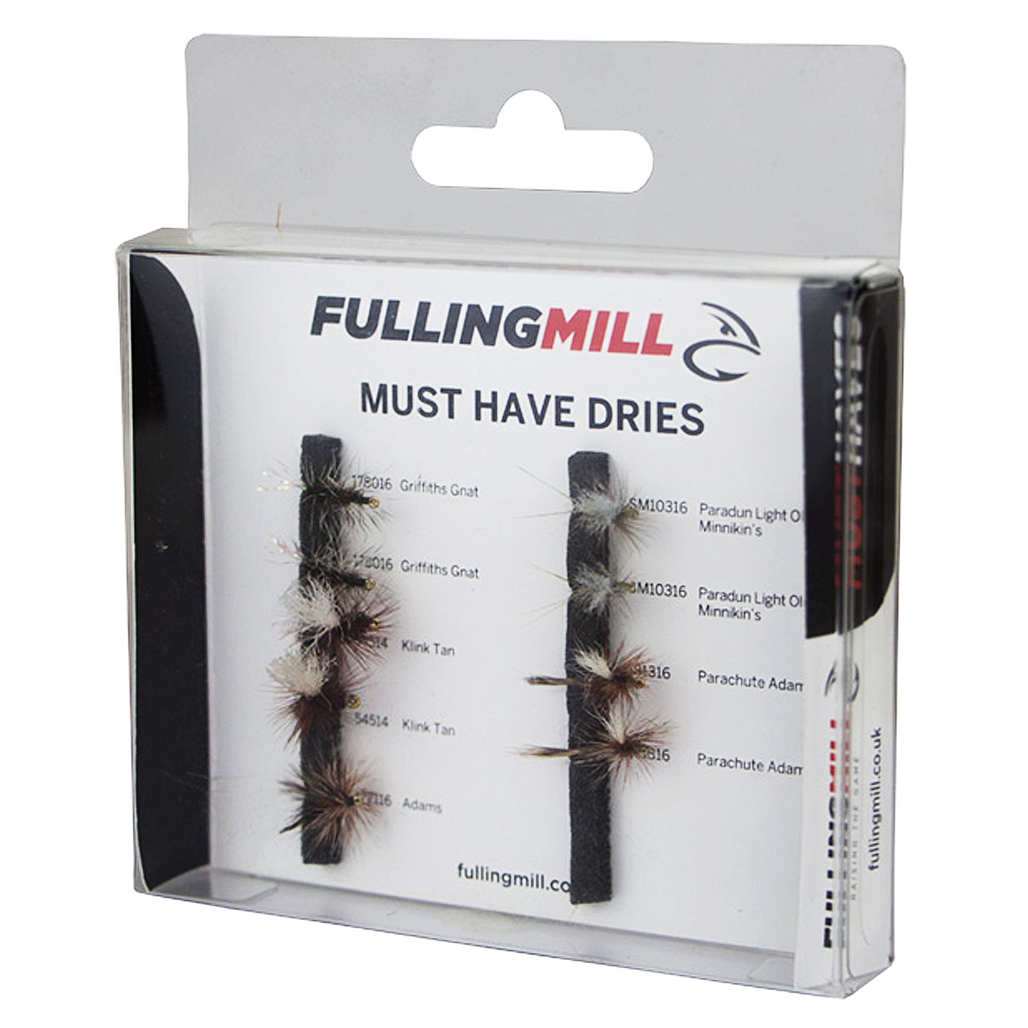Fulling Mill Must Have Dries 9 Flies