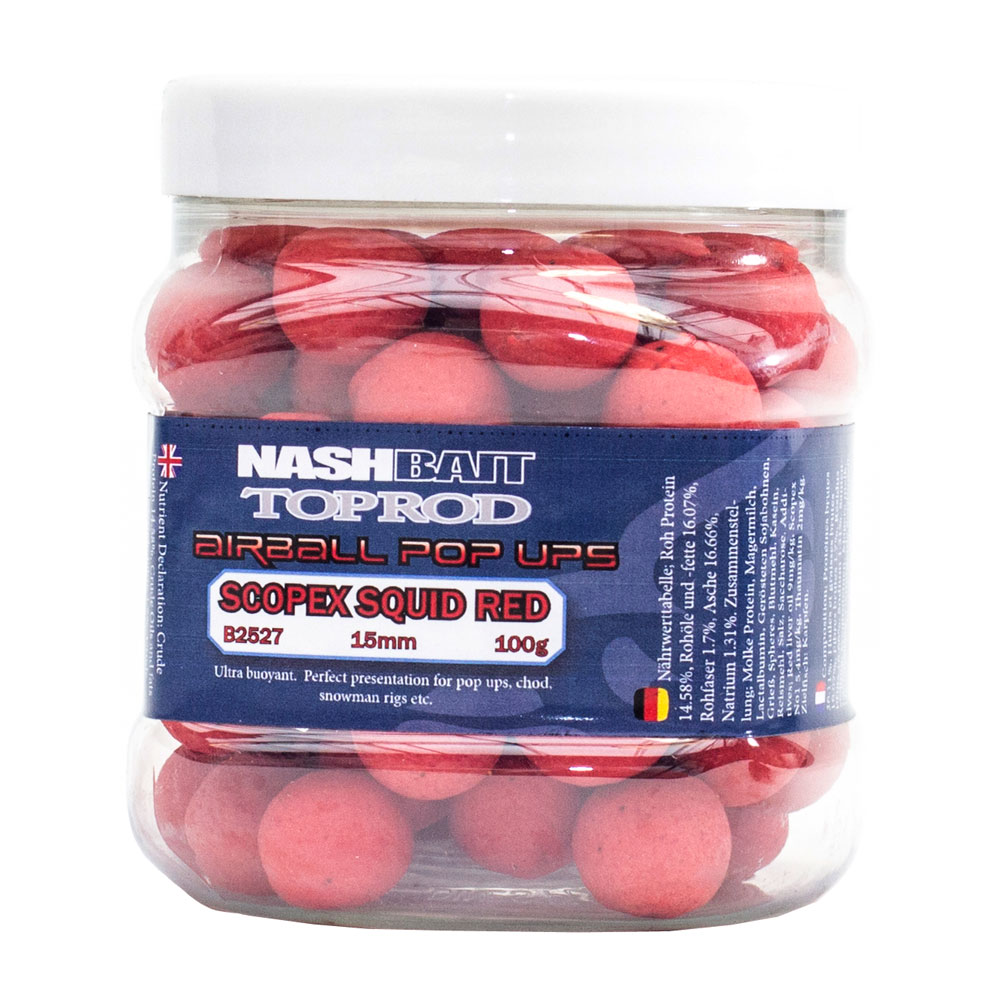 Nash Top Rod Airball Pop Ups
