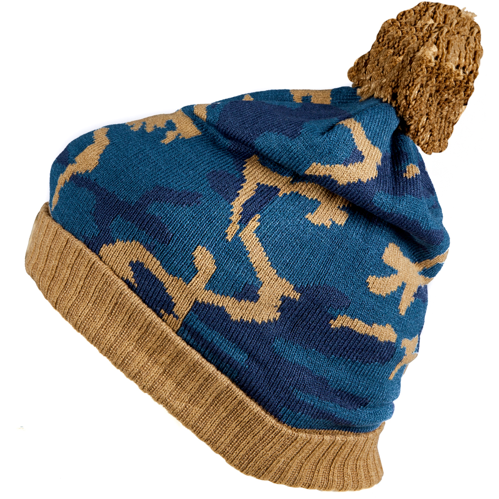 RidgeMonkey Camo Bobble Hat