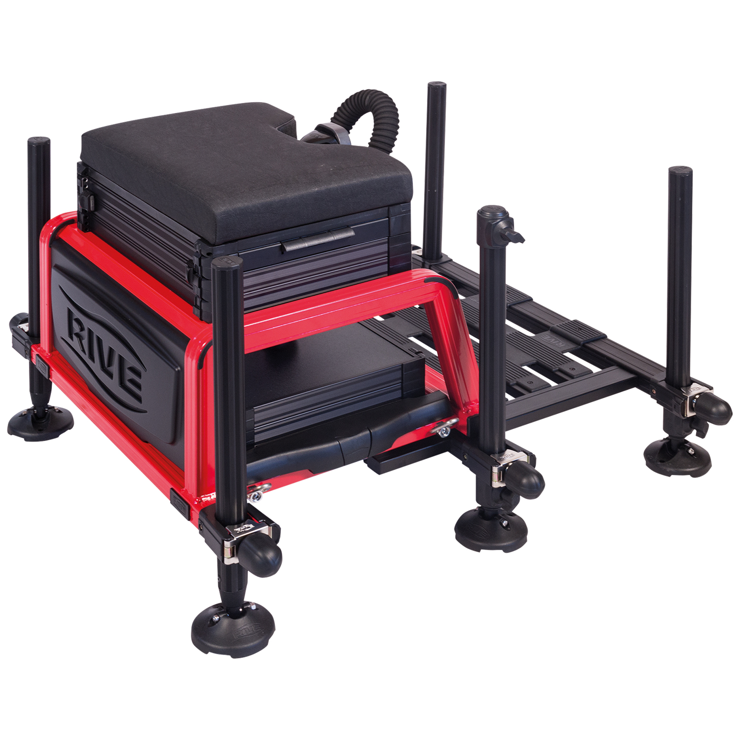 Rive D36 ST Inferno Seat Box | Angling Direct