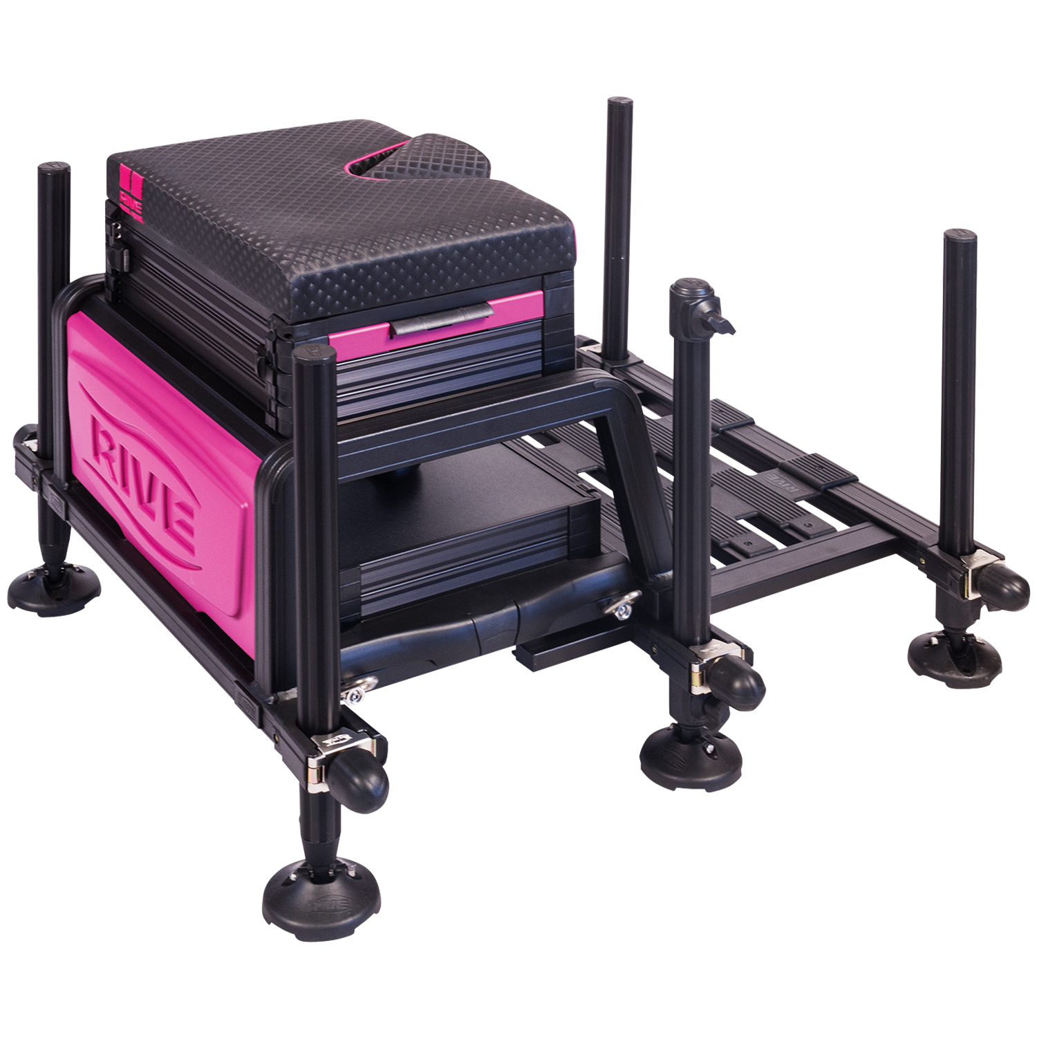 Rive D36 ST Seatbox Purple/Black | Angling Direct