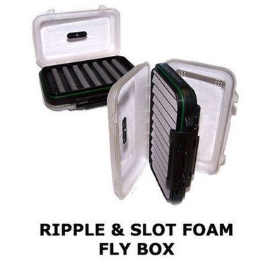 Wychwood Vuefinder Large Double Ripple Foam Fly Box
