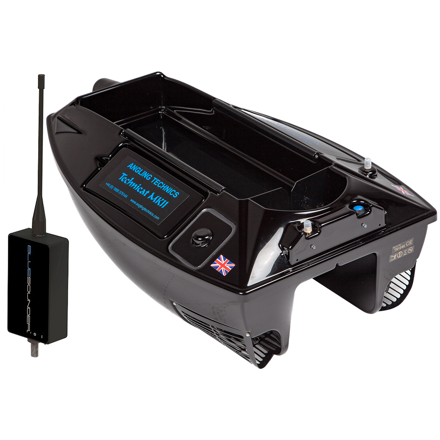 Angling Technics Technicat MK II, mit Bluesounder Echolot