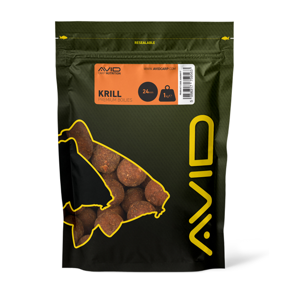Avid Carp Premium Shelf Life Boilies - Krill