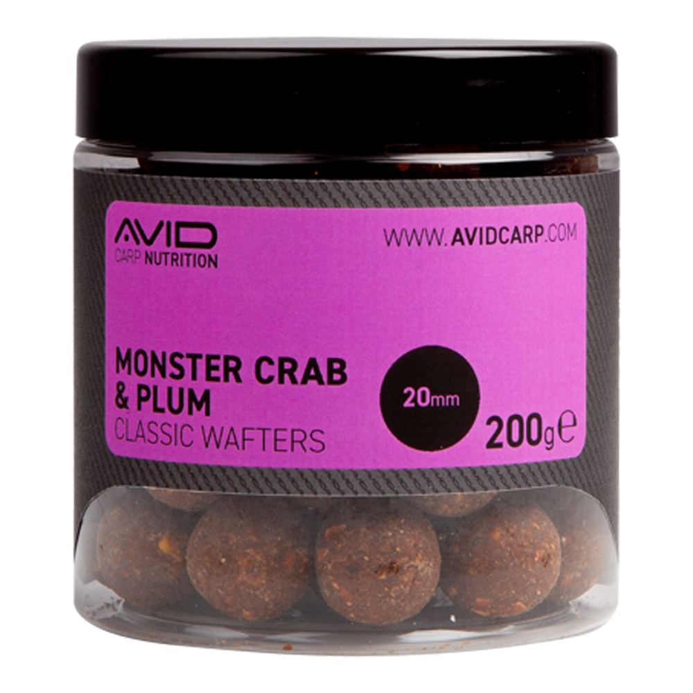 Avid Carp Classic Wafters - Monster Crab & Plum