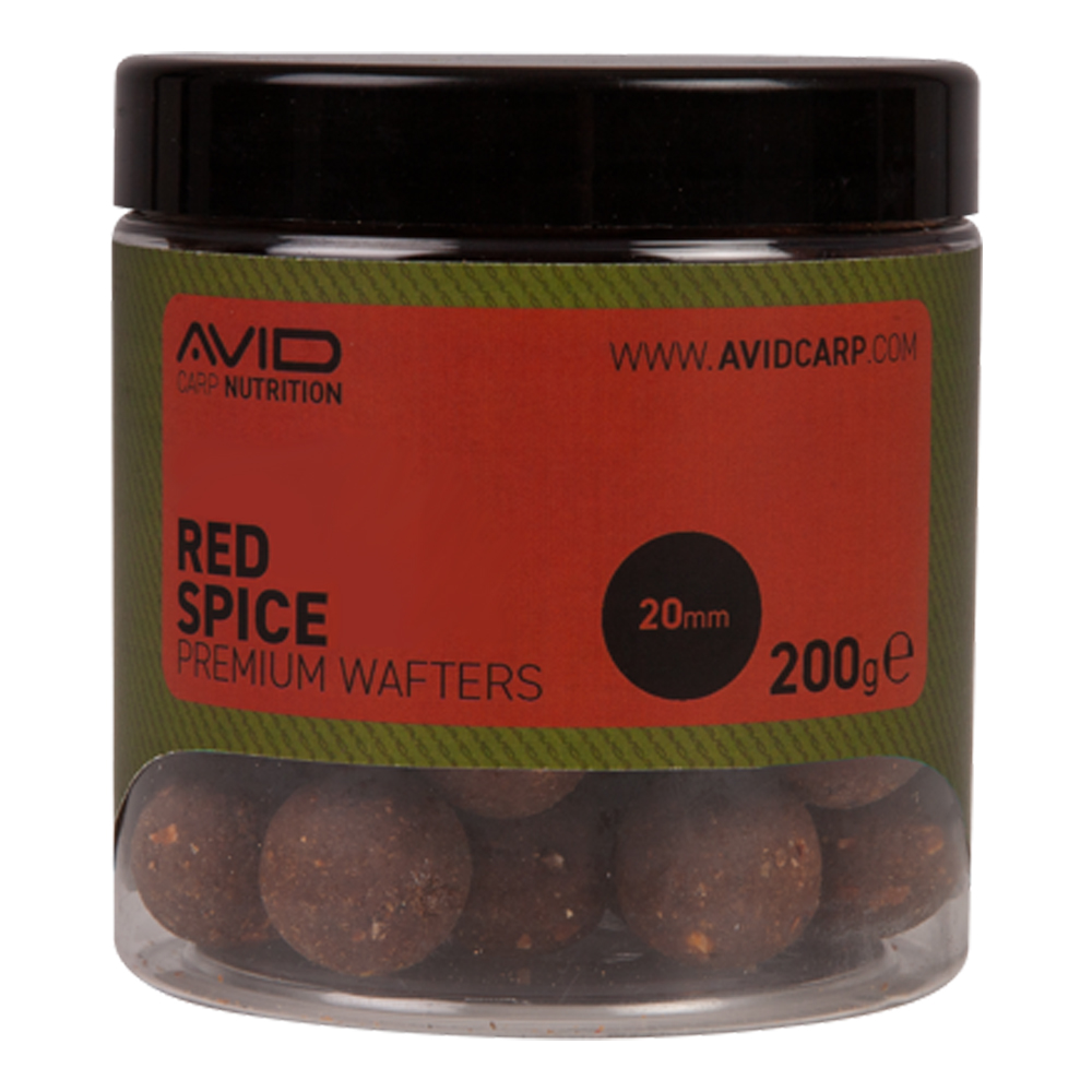 Avid Carp Premium Wafters - Red Spice
