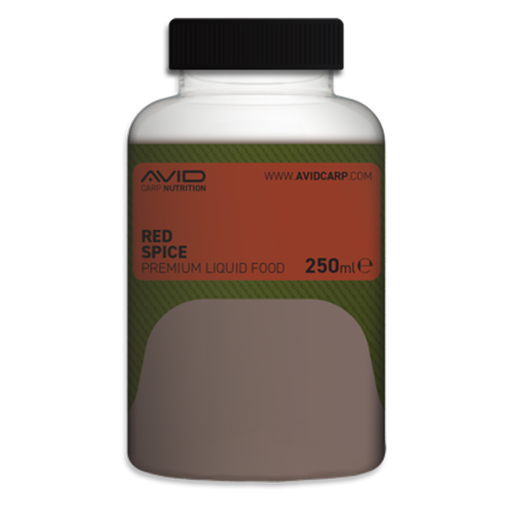 Avid Carp Premium Flüssiglockstoff 250ml - Red Spice