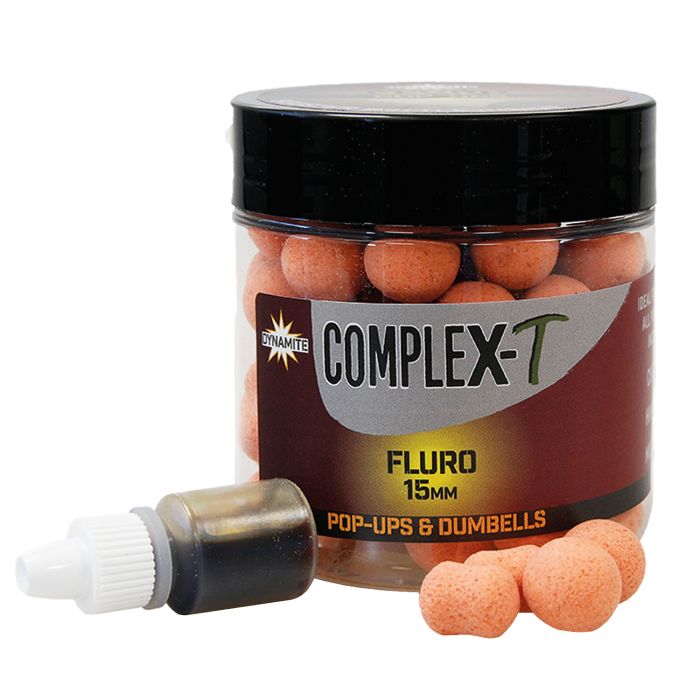 Dynamite Baits Complex-T, Fluro Pop Ups & Dumbells