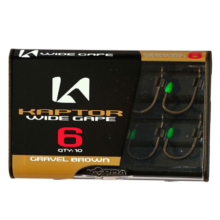 Korda Kaptor Wide Gape Barbed Haken