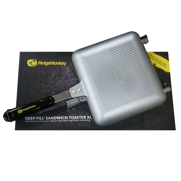 RidgeMonkey Deep Fill Sandwich Toaster XL | Angling Direct
