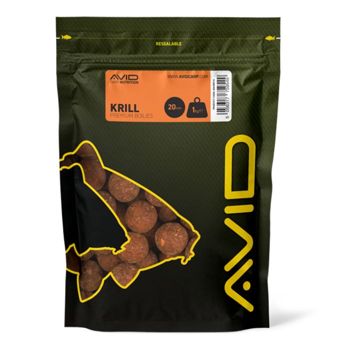 Avid Carp Premium Shelf Life Boilies - Krill