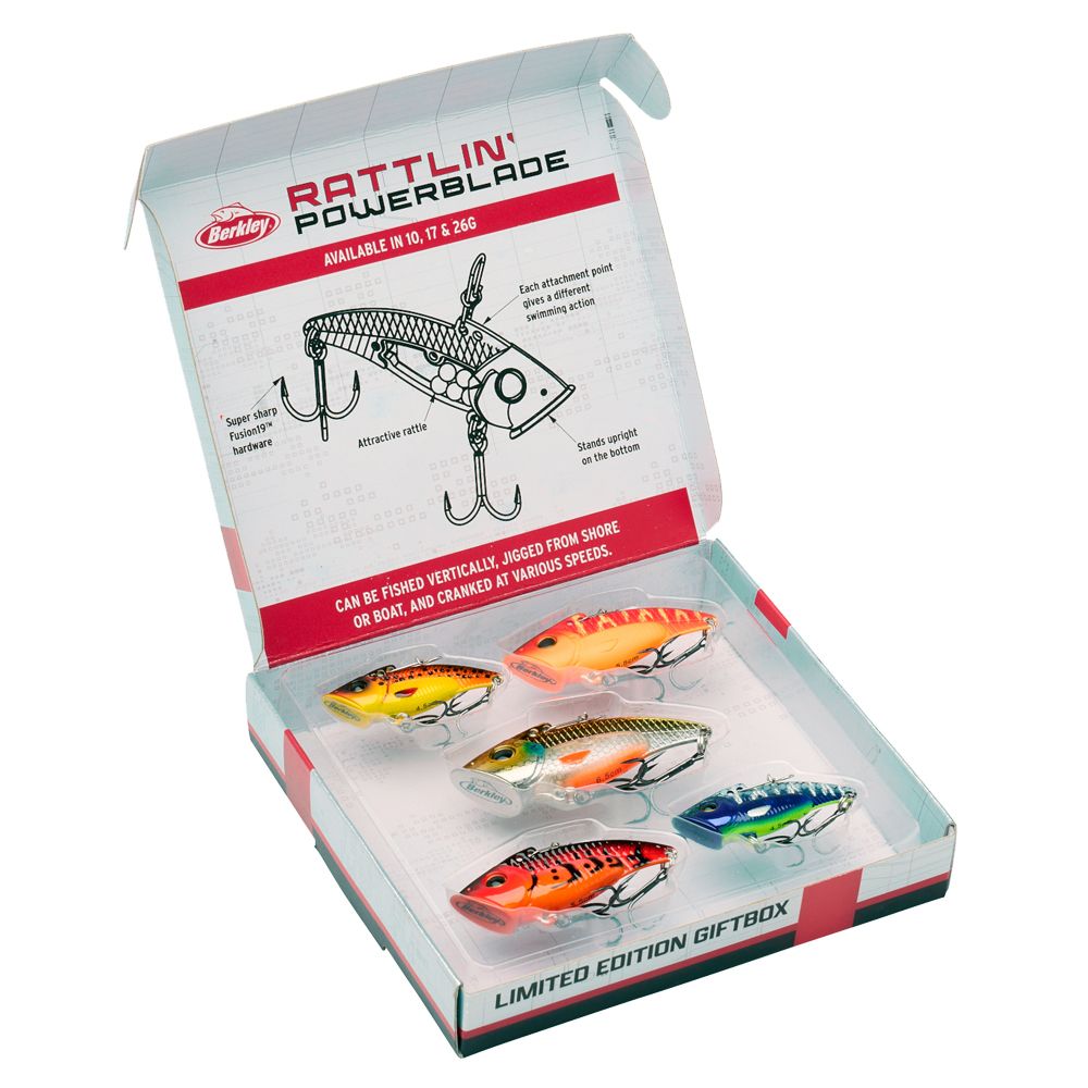 Berkley Rattling PowerBlade Geschenkbox