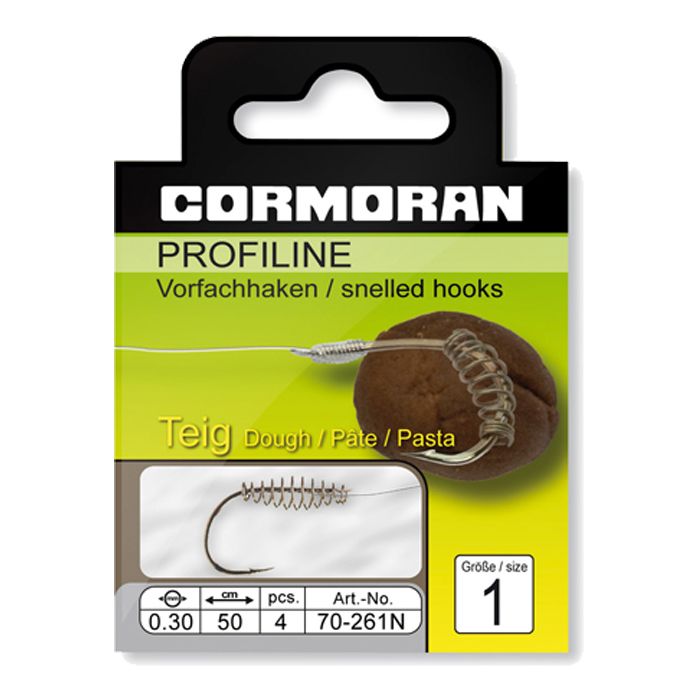 Cormoran Profiline Nickel Paste Hooks To Nylon 50cm