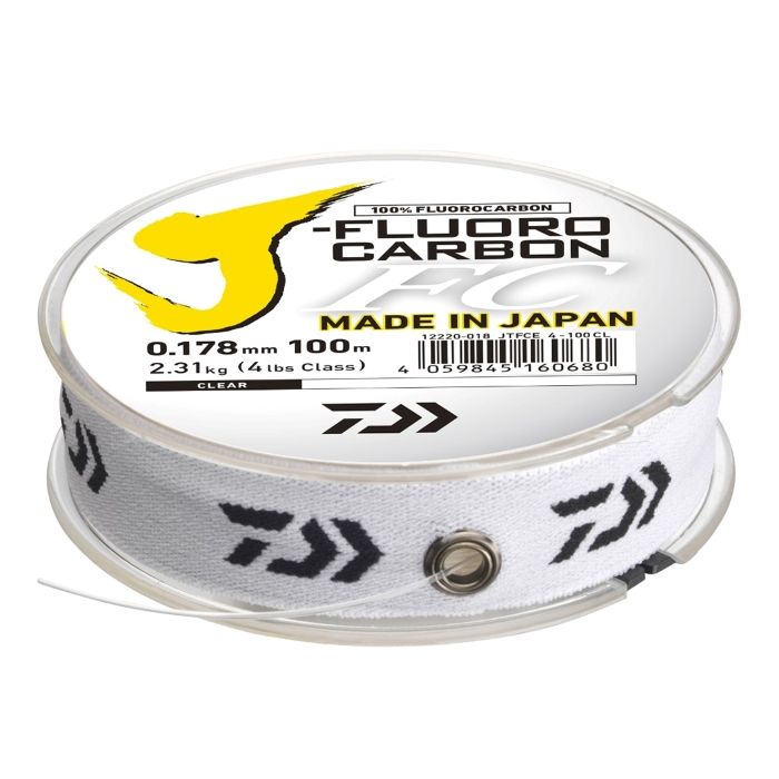 Daiwa J-Fluorocarbon Leader Line Clear 100m