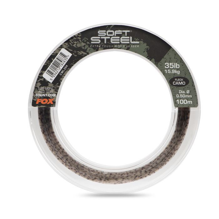 Fox Soft Steel Fleck Camo Leader