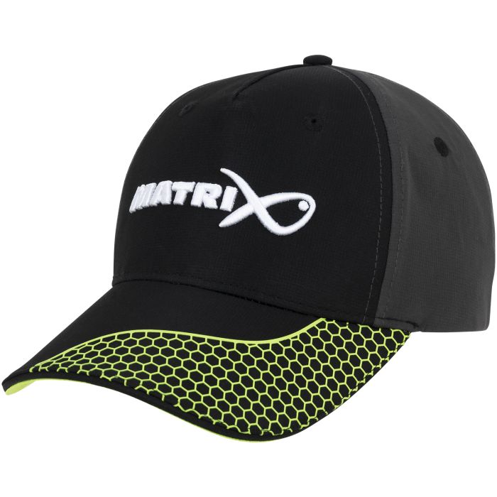 Matrix Baseball Cap, Grau/Hellgrün