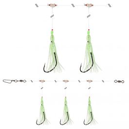 Daiwa GrandWave Cod & Pollack Rig Glow Octopus