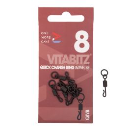 Vitabitz Quick Change Ring Fishing Swivel von OMC