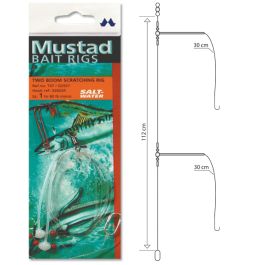 Mustad 2 Boom Scratching Rig