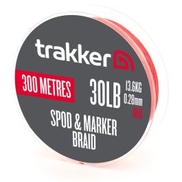 Trakker Spod & Marker Geflochtene Schnur Red 300m
