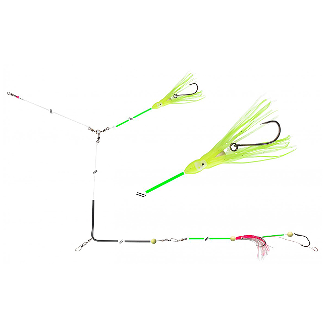 Daiwa GrandWave Leng Anti-Tangle Boom Rig With Glow Tube