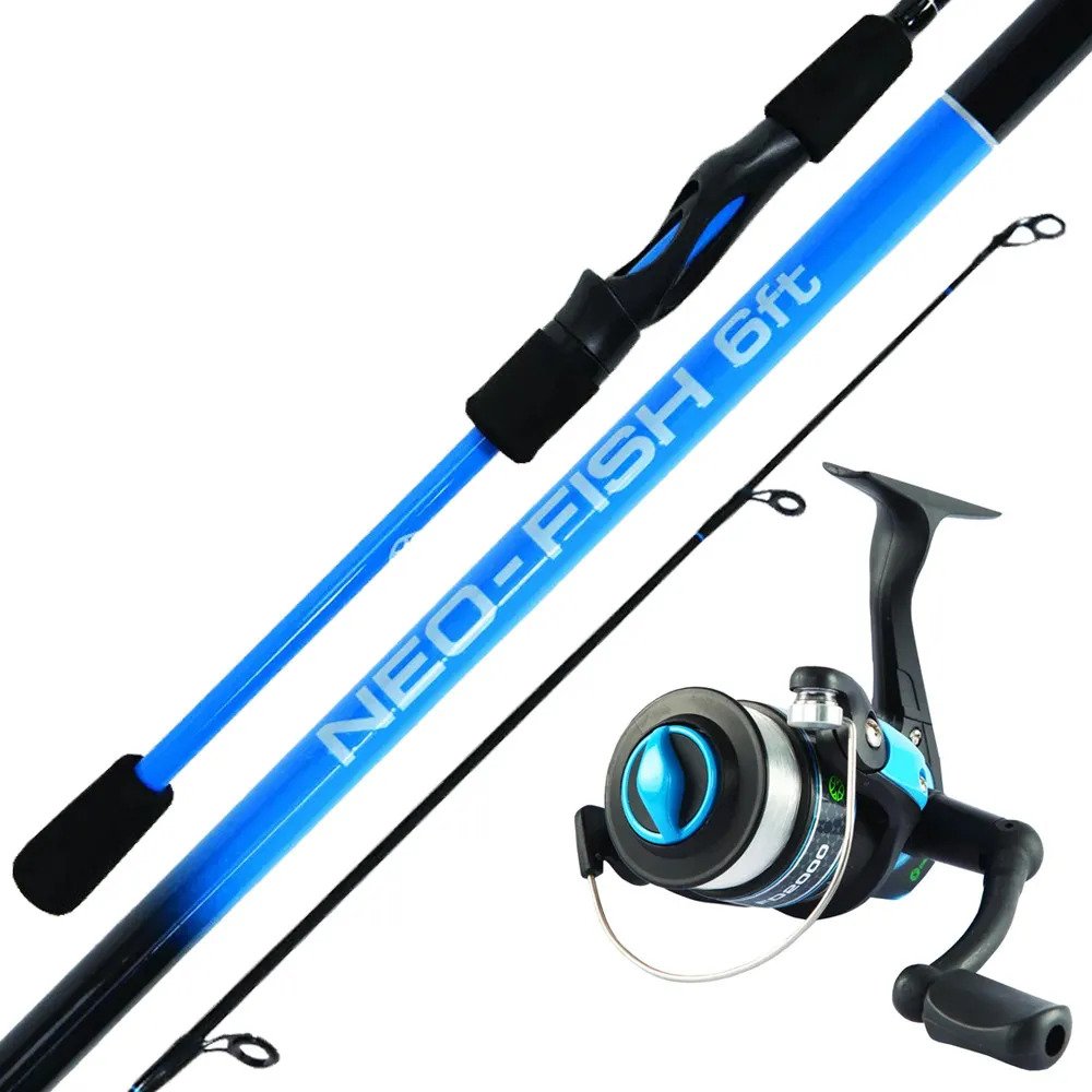 Discover Neo-Fish Junior Rute-/Rolle Sets | Angling Direct