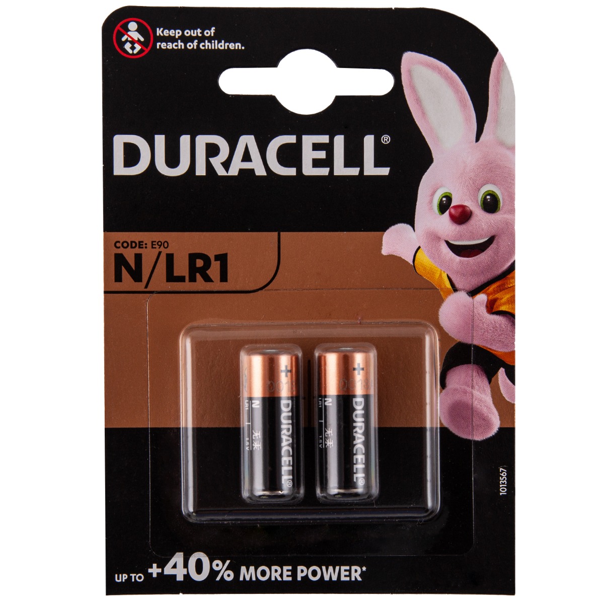 Duracell Batteries LR1 Pair