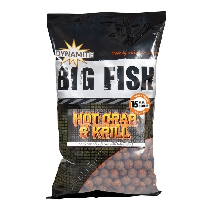 Dynamite Baits Hot Crab & Krill Boilies