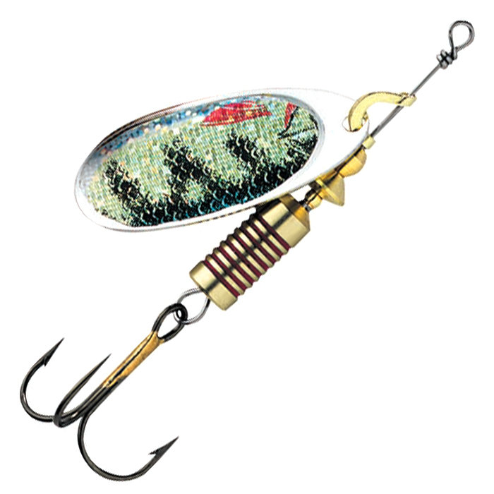 Natur-3D, Sinkend, Perch Spinner von Effzuett