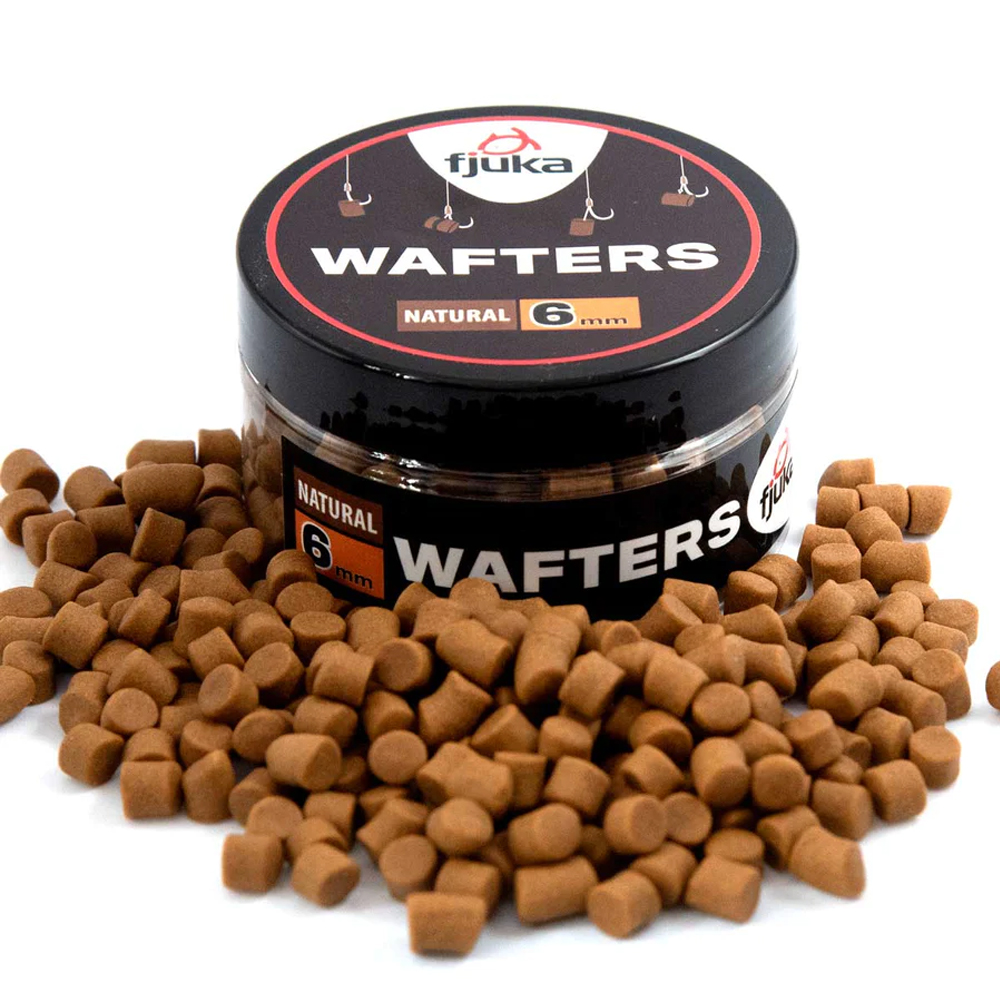 Fjuka Hookable Wafters | Natural | Angling Direct
