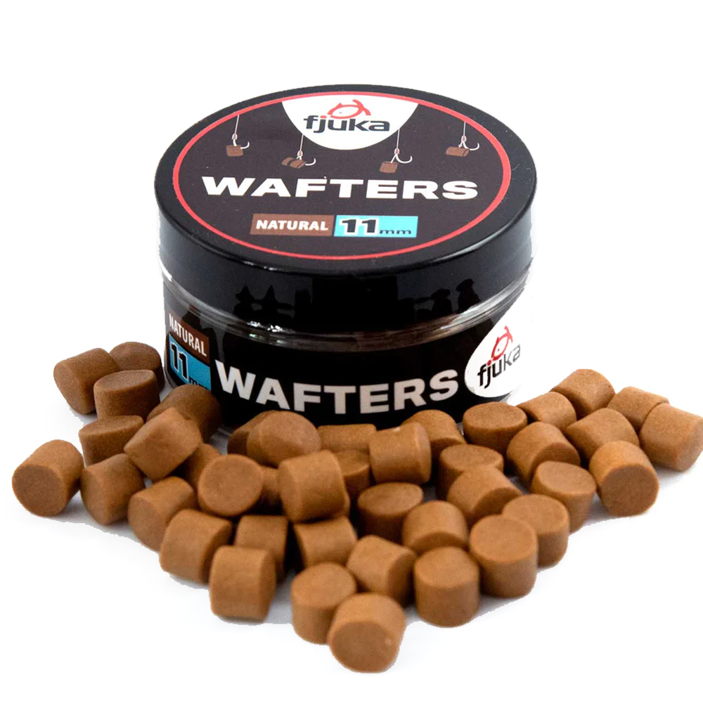 Fjuka Hookable Wafters | Natural | Angling Direct