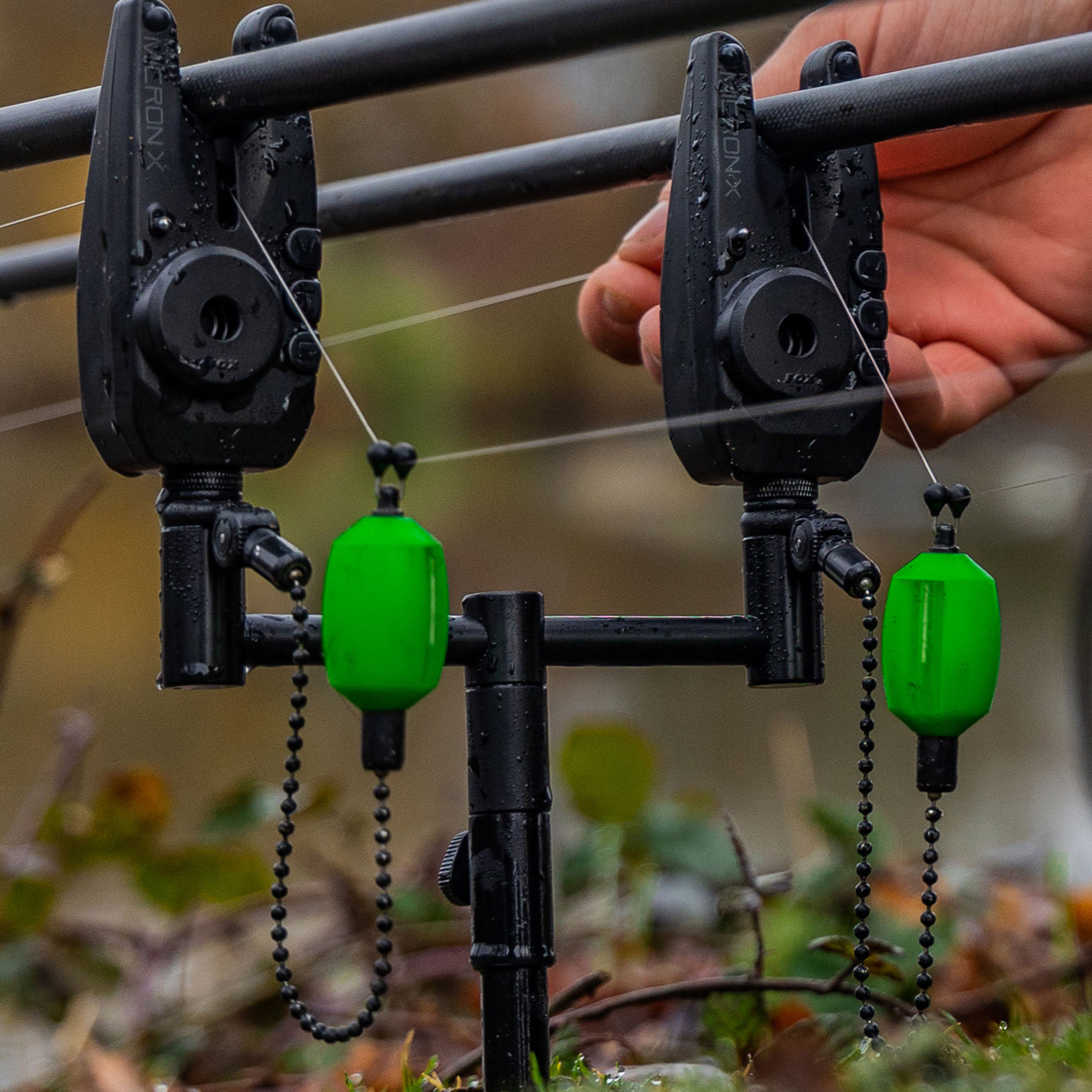 Fox Black Label Slim Buzzer Bars, 2-Ruten