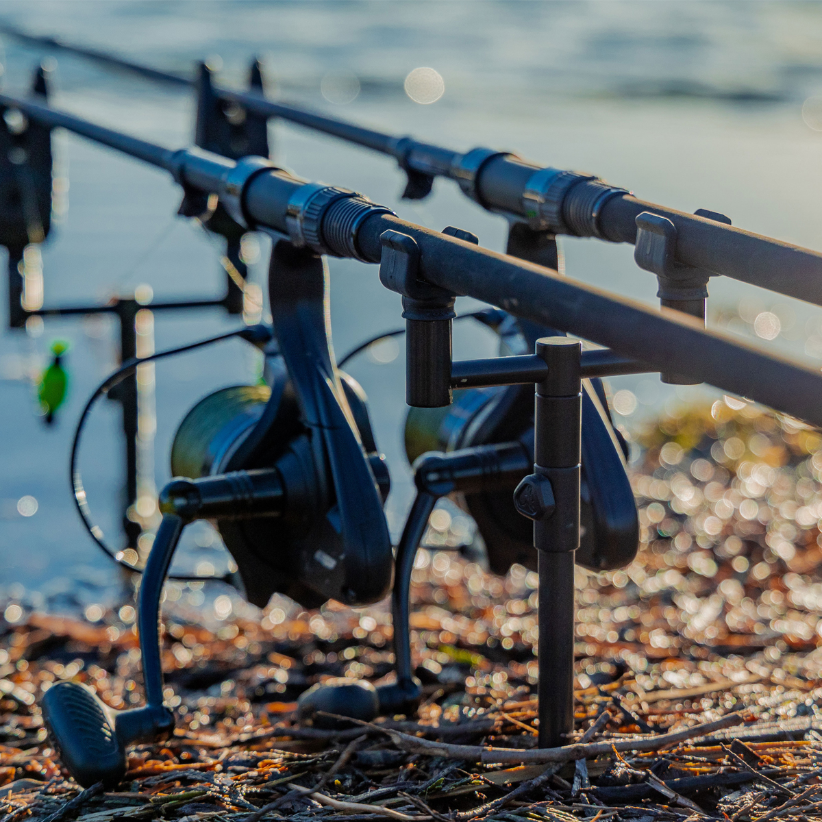 Fox Black Label Slim Buzzer Bars, 2-Ruten