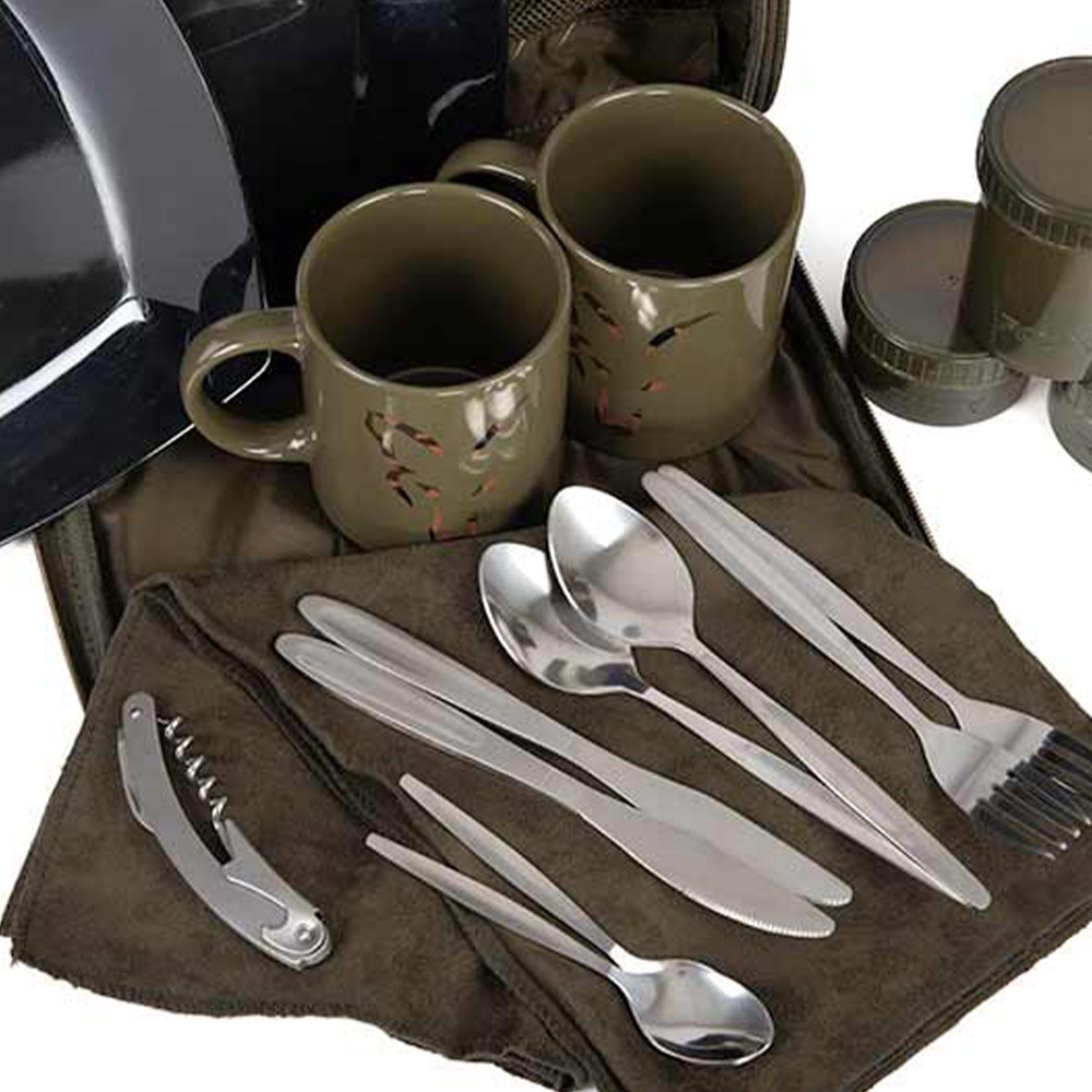 Fox Camolite 2 Person Dinner Set