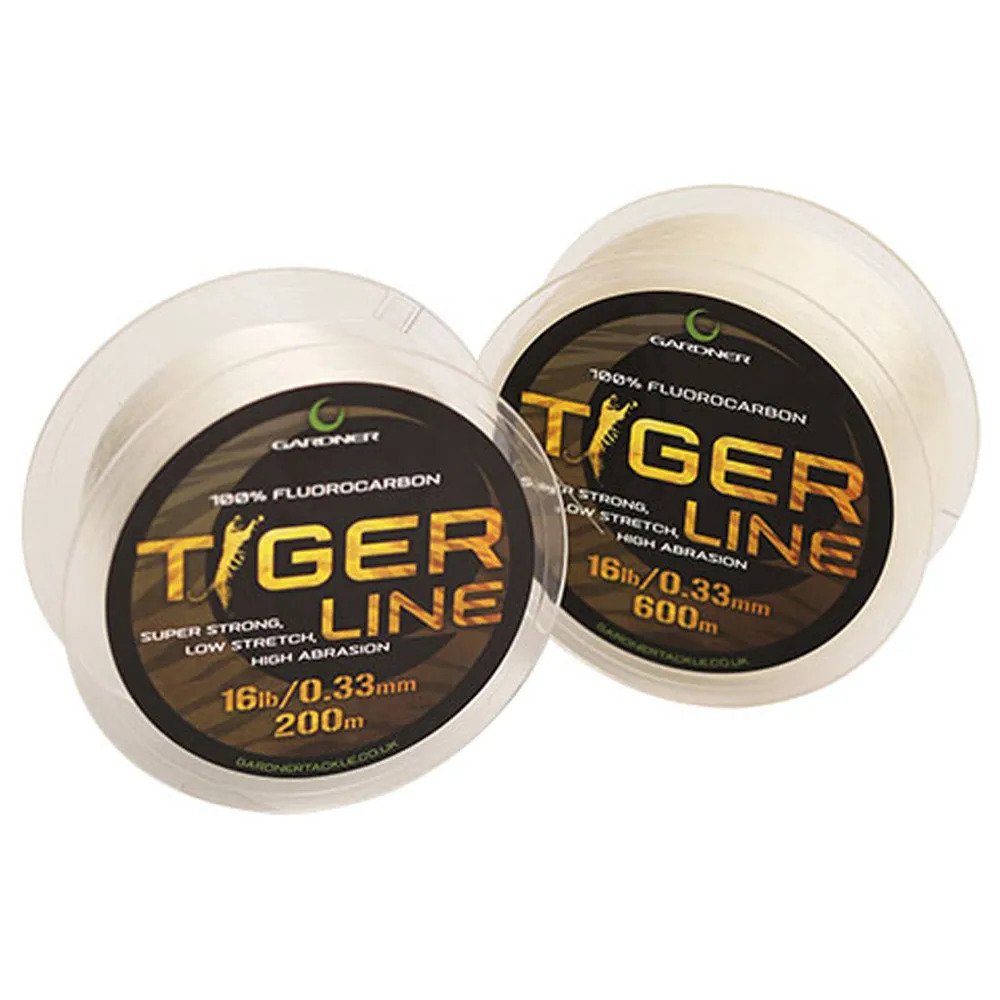 Gardner Tiger Fluorocarbon Line | Angelschnur | Angling Direct