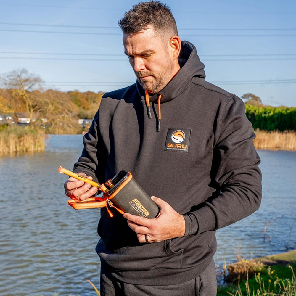 Guru Patch Hoody - Black