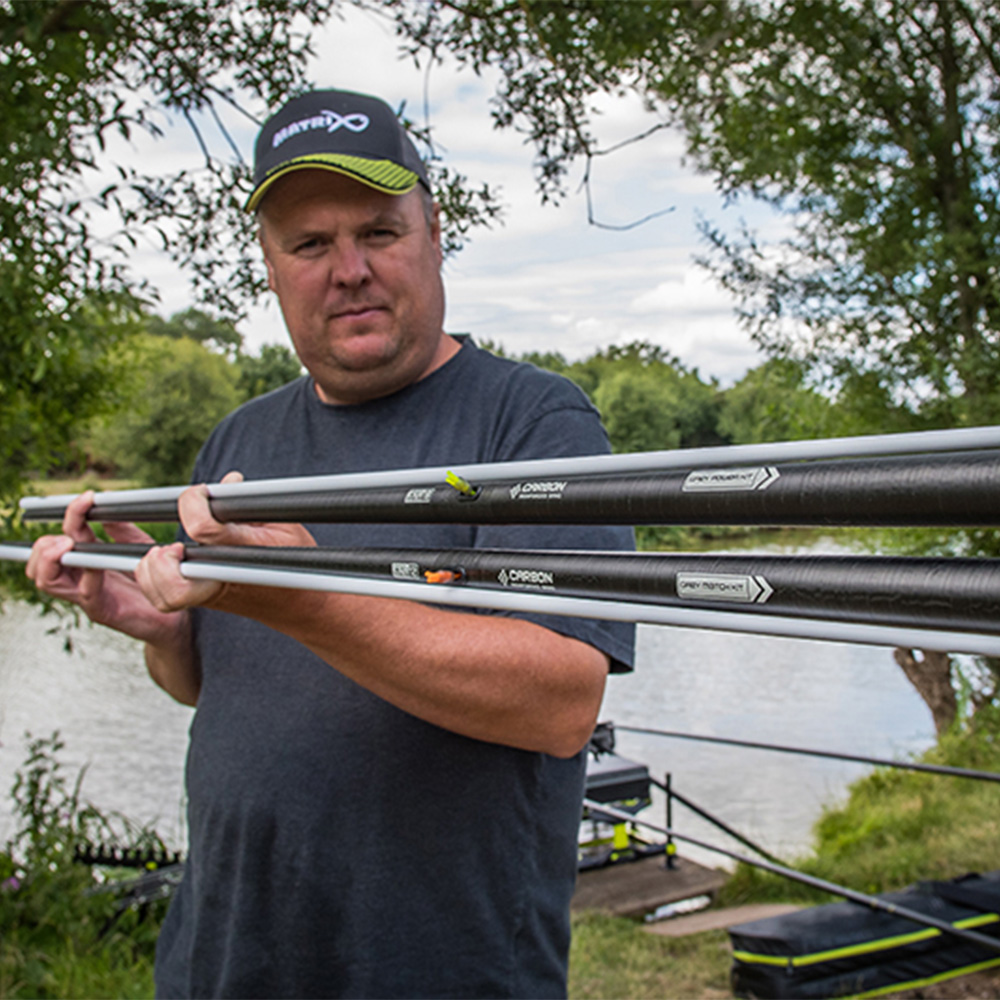Matrix MTX V2 Grey Power Fishing Pole Kit | Angling Direct