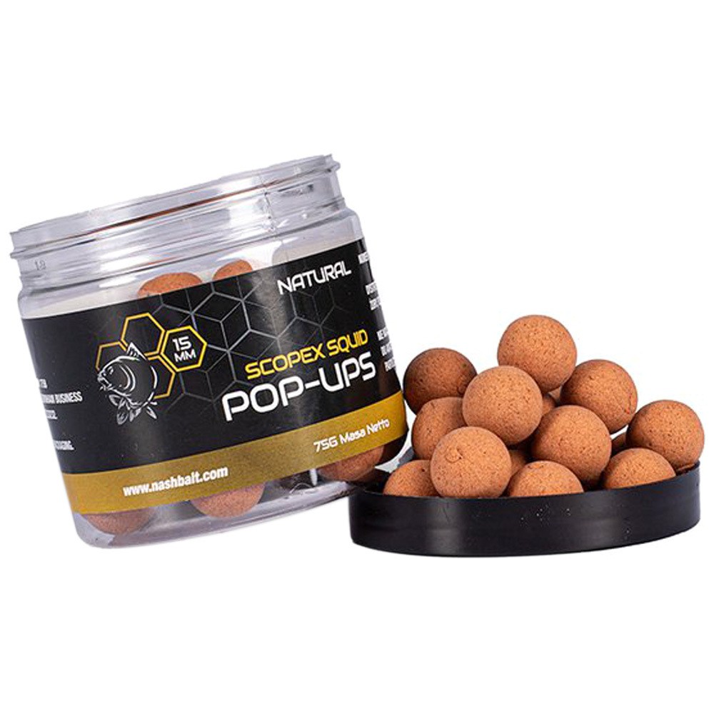 Nash Scopex Squid Pop Ups Natural 75g