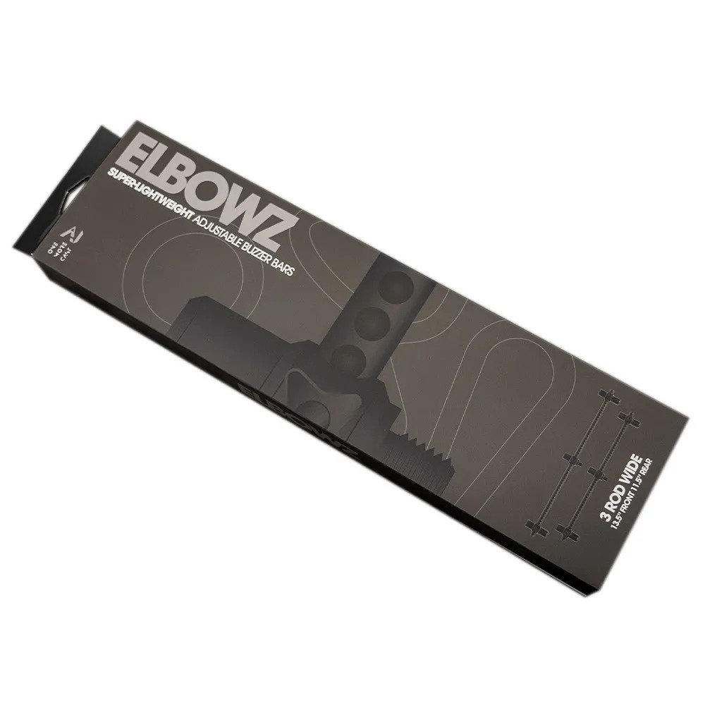 OMC Elbowz Black Buzzer Bar | NEU | Angling Direct