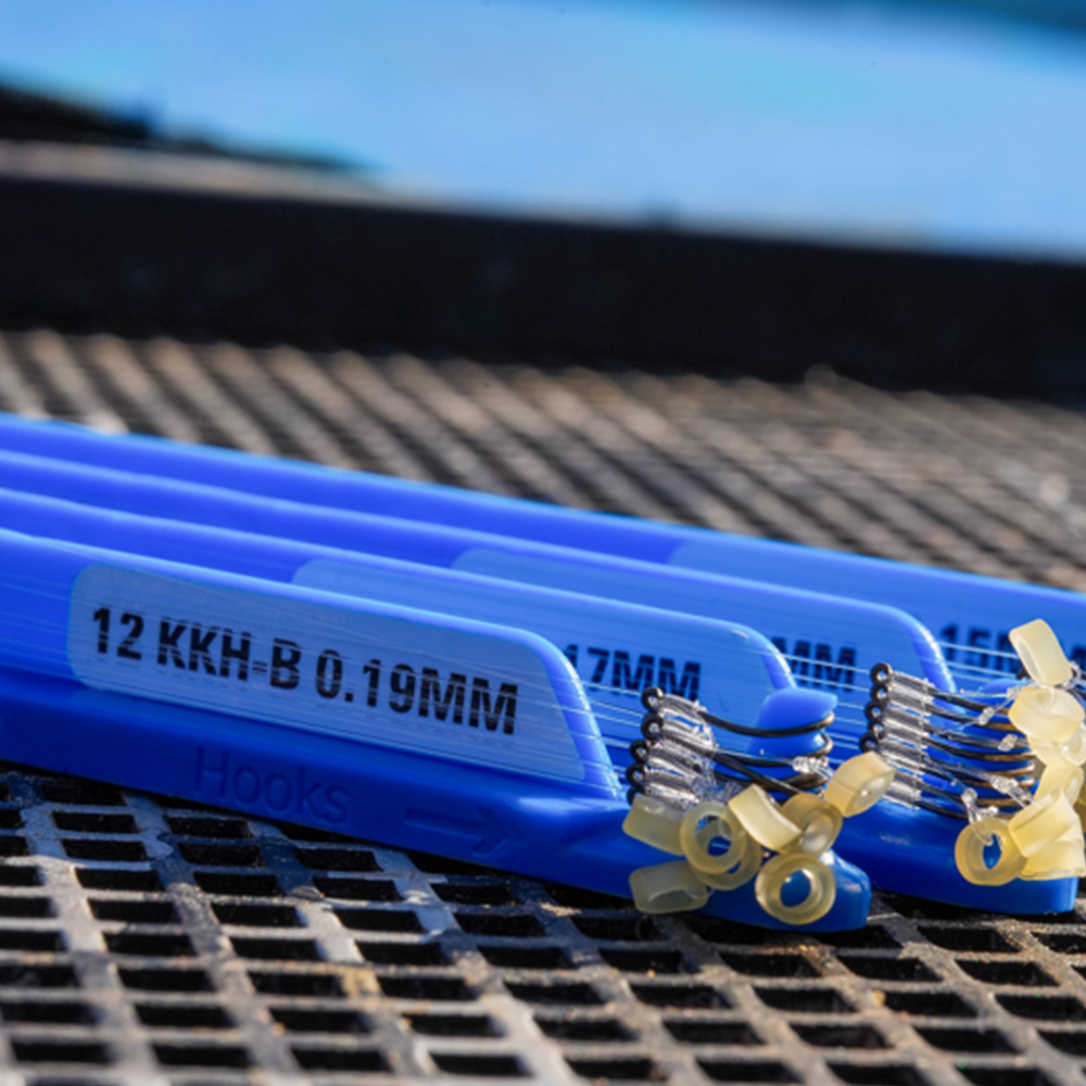 Preston KKH-B Banded Hair Rig 6 Inch - Barbless