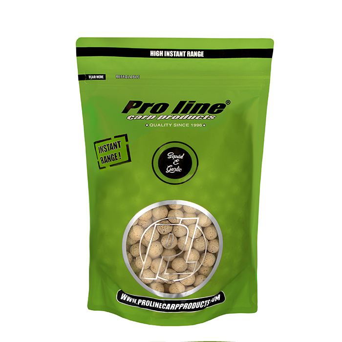 Squid & Knoblauch Readymade Boilies von Proline