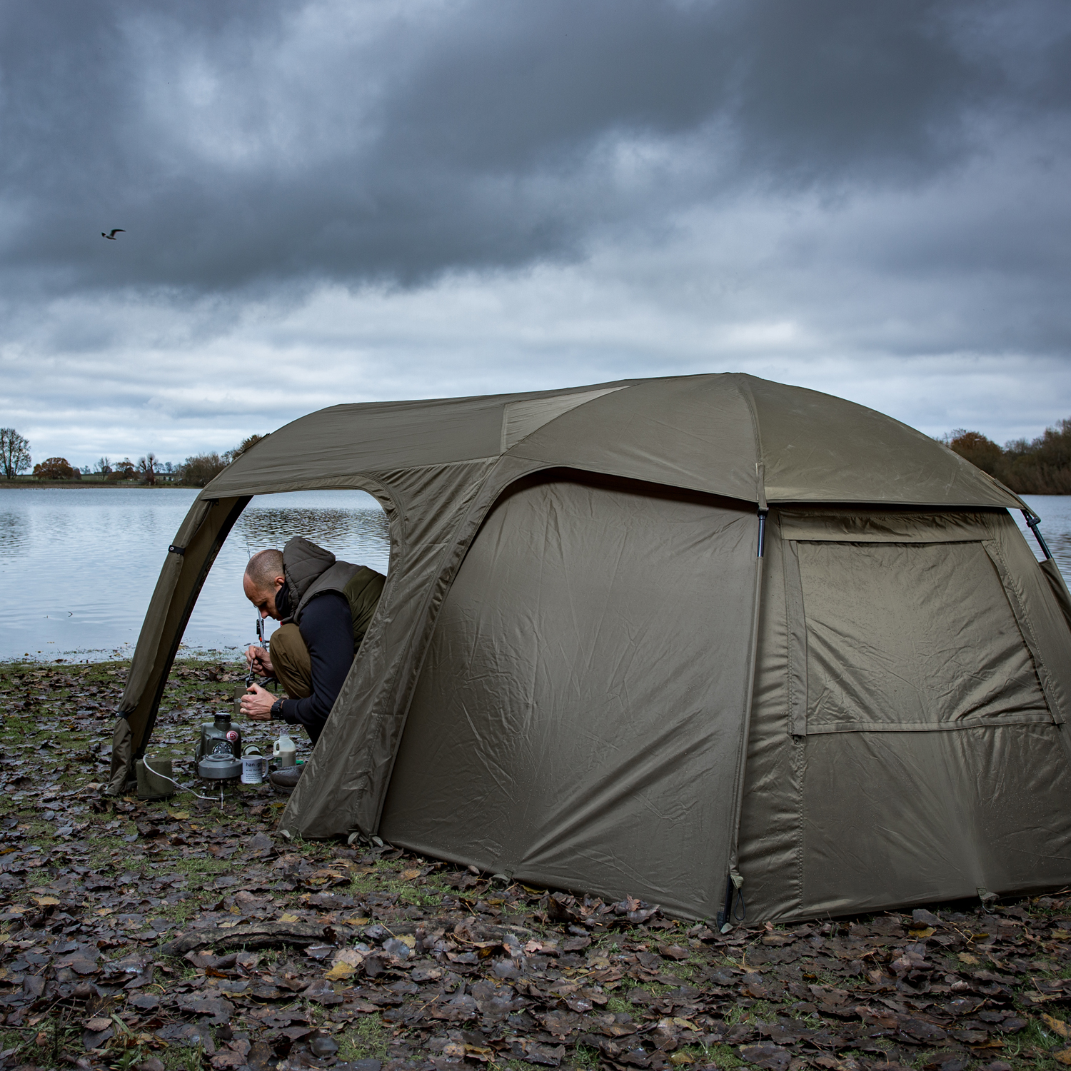 Trakker Tempest Brolly 100T Social Cap