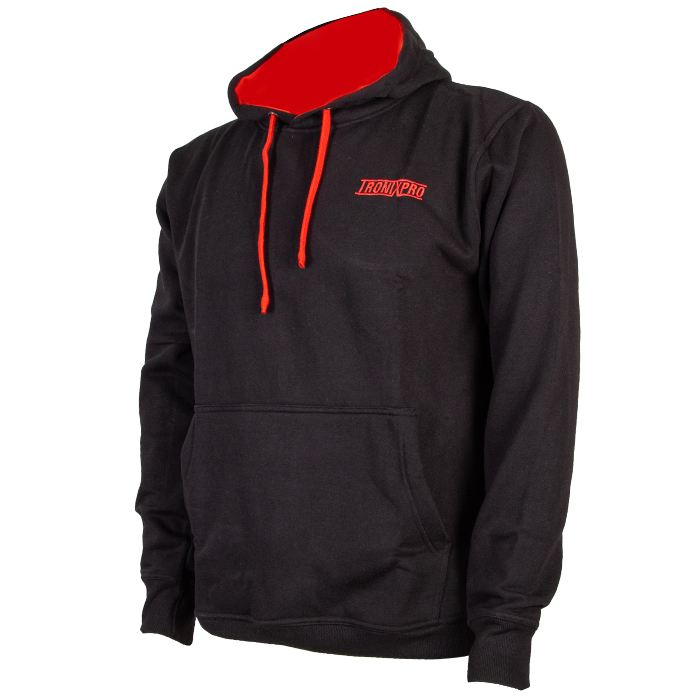 Tronixpro Classic Hoodie, Rot/Schwarz