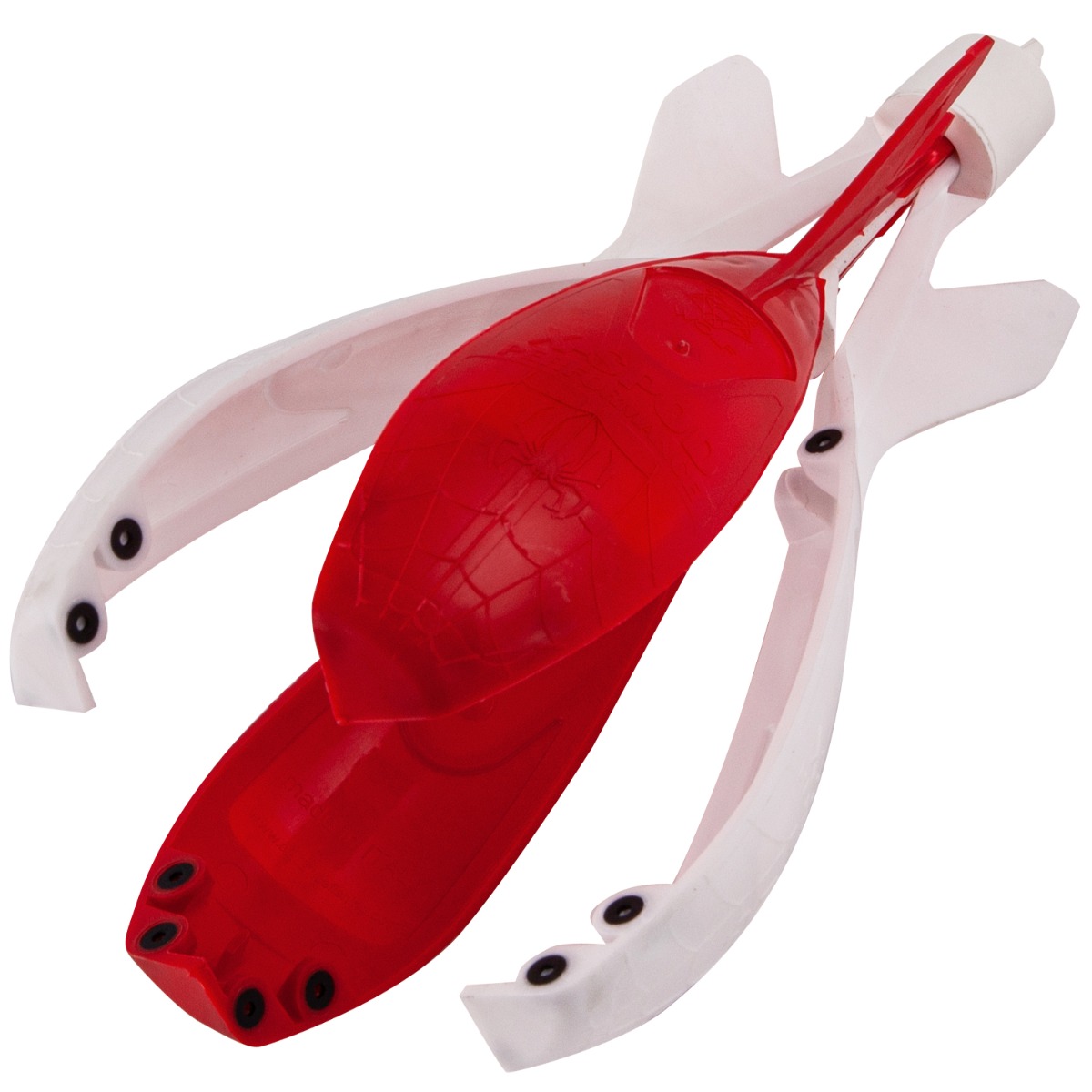 Wolf X-Spod Performance, Köderbombe, Weiß/Rot